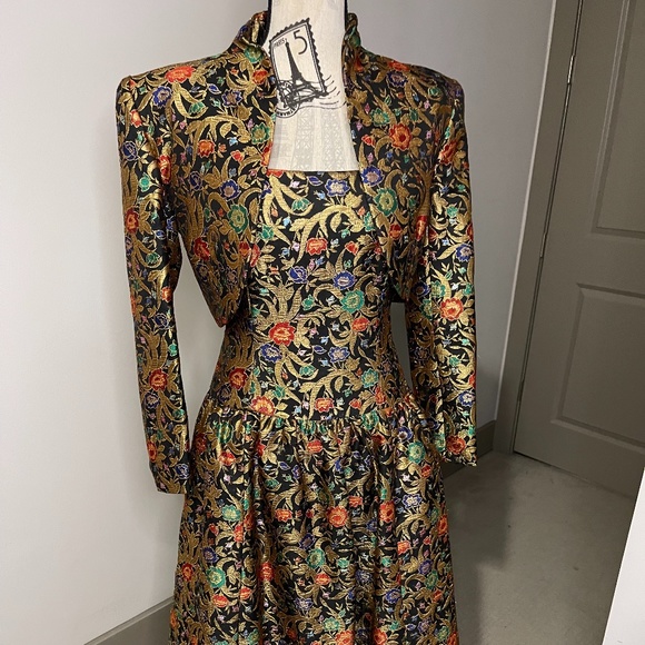 Victor Costa | Dresses | Vintage Victor Costa Evening Gown | Poshmark